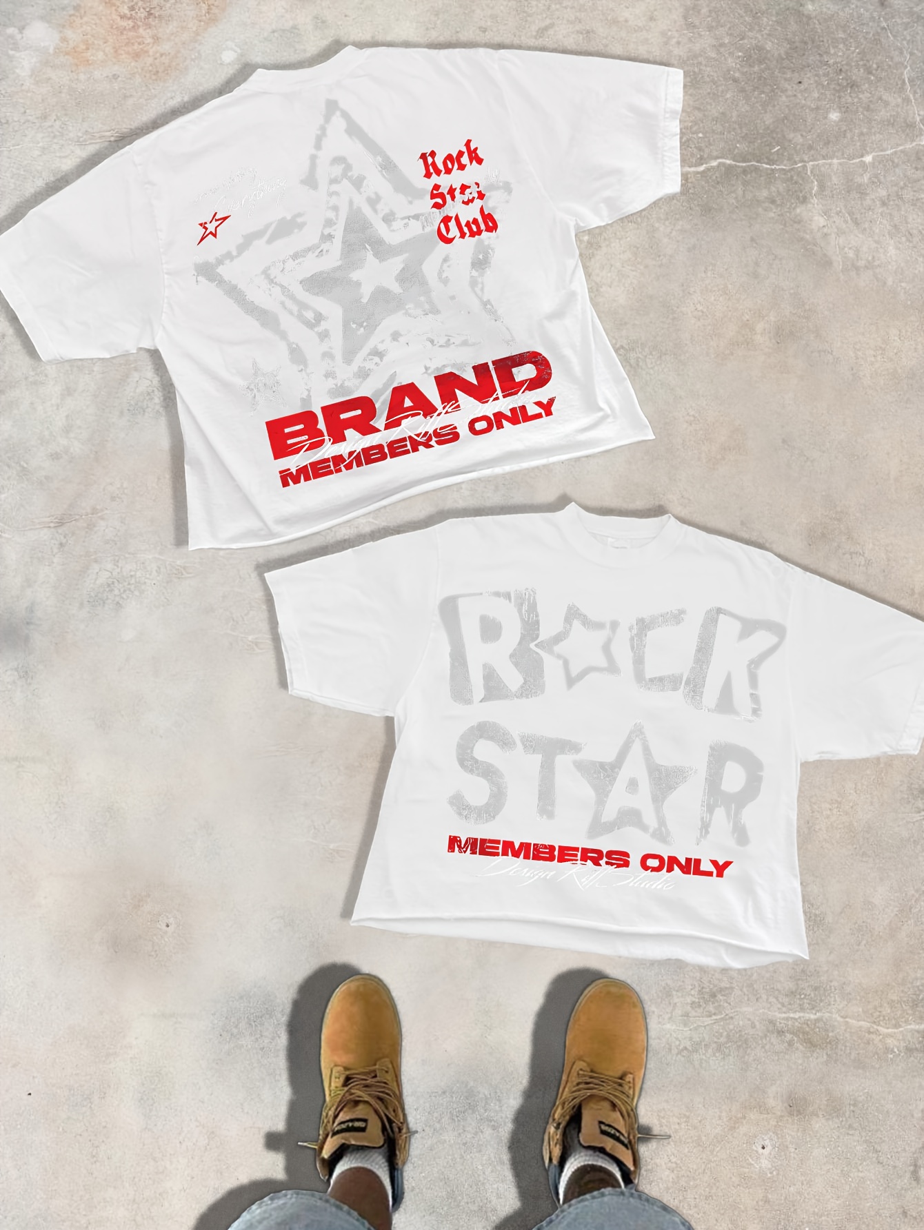 rock outfit sold on Temu United States