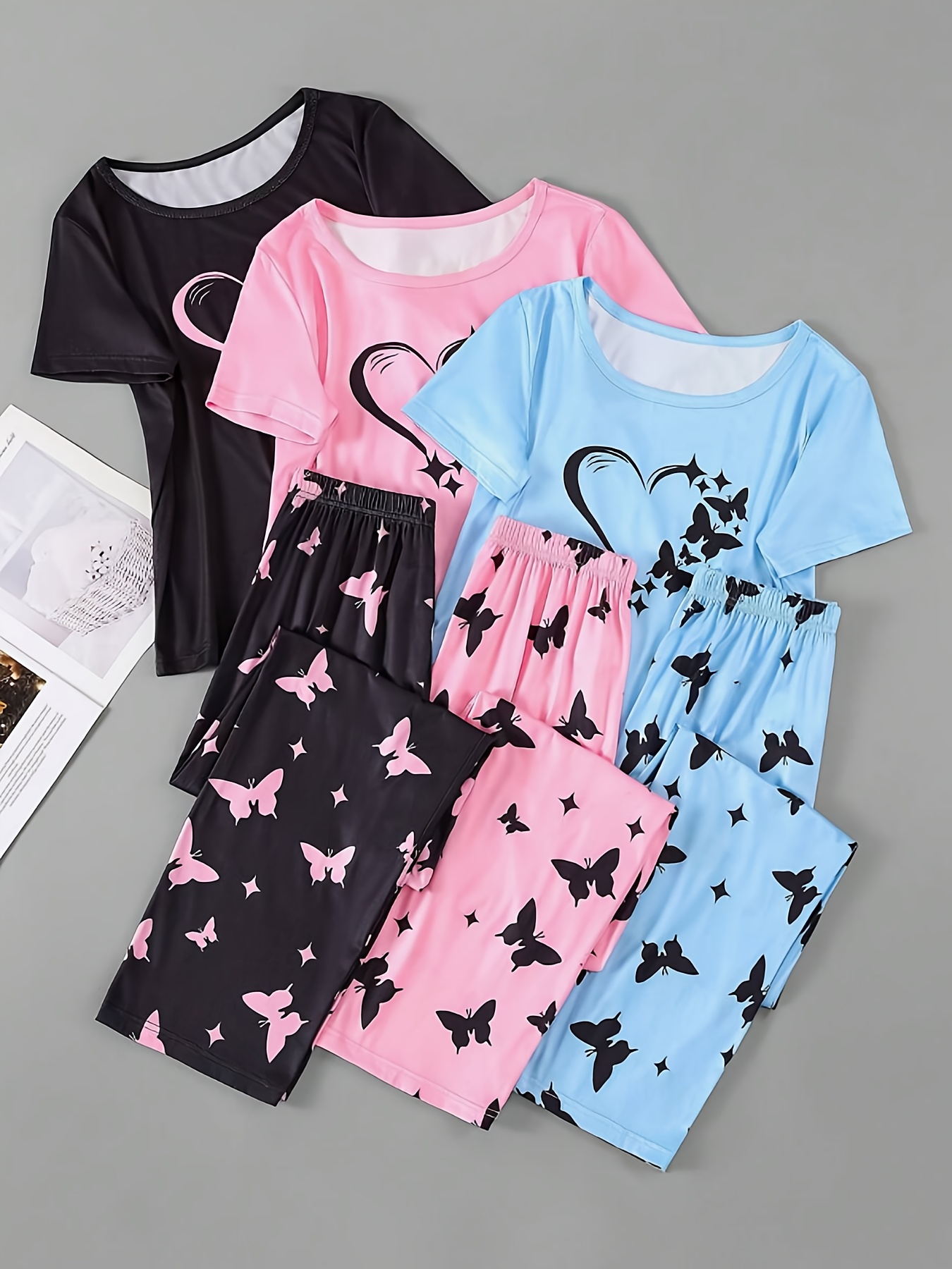 ladies pajamas sold on Temu United States