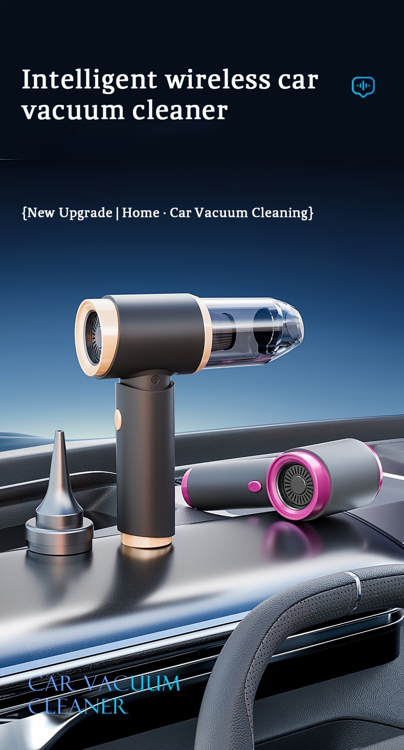 Portable Wireless Vacuum Cleaner Aluminum Fan Blades - Temu