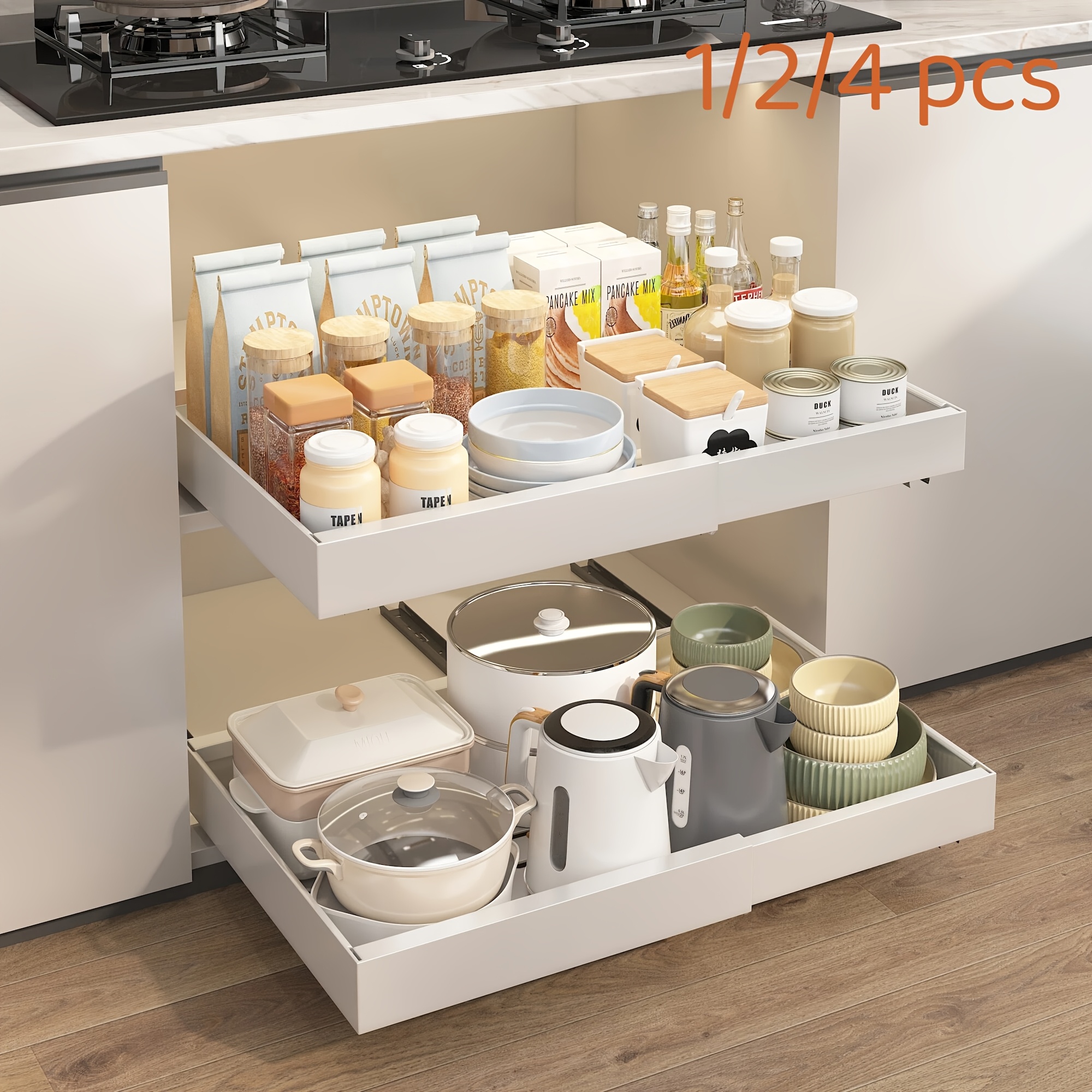 pull out cabinet shelves sold on Temu United States