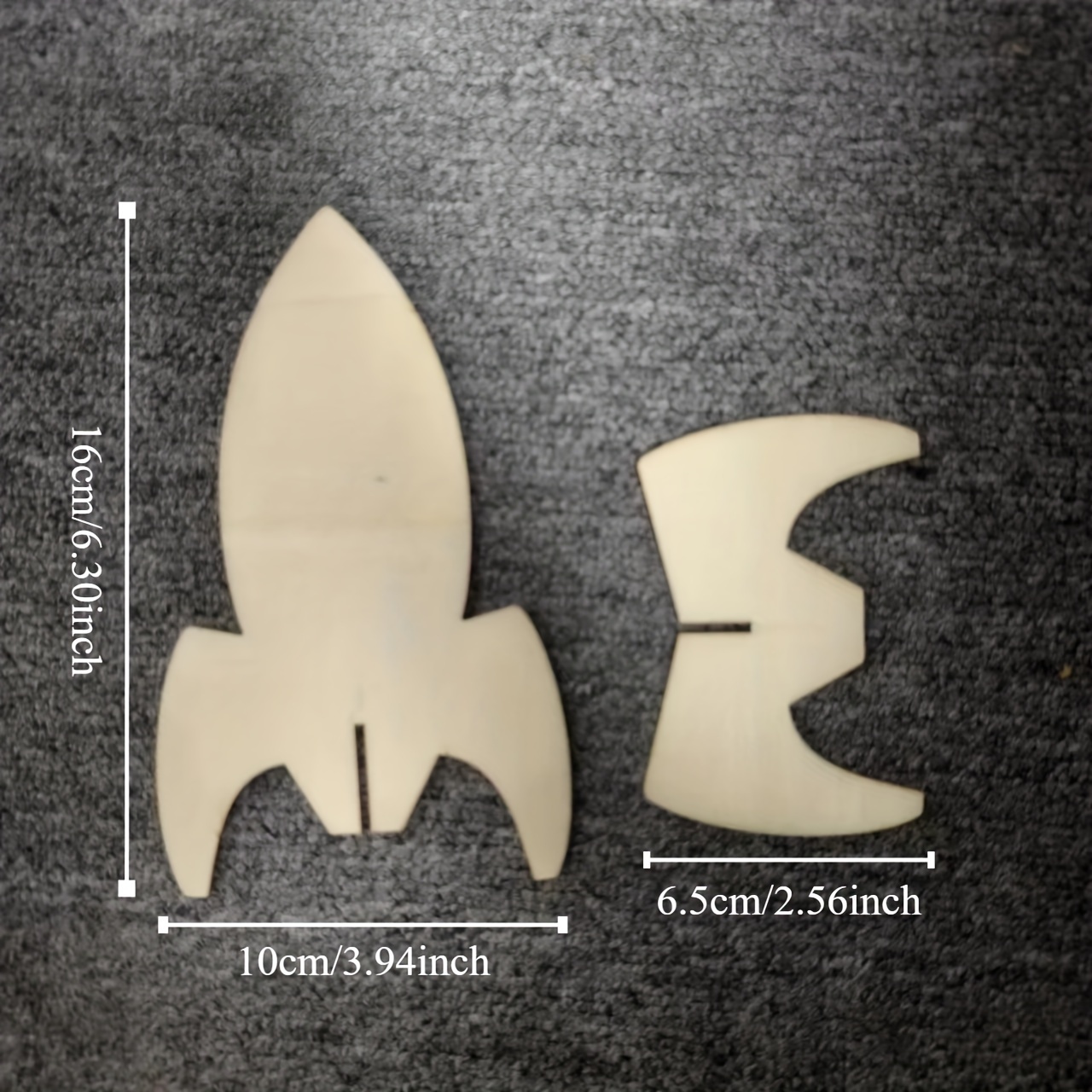 Diy Wooden Rocket Craft Kits Mini 3d Paintable - Temu