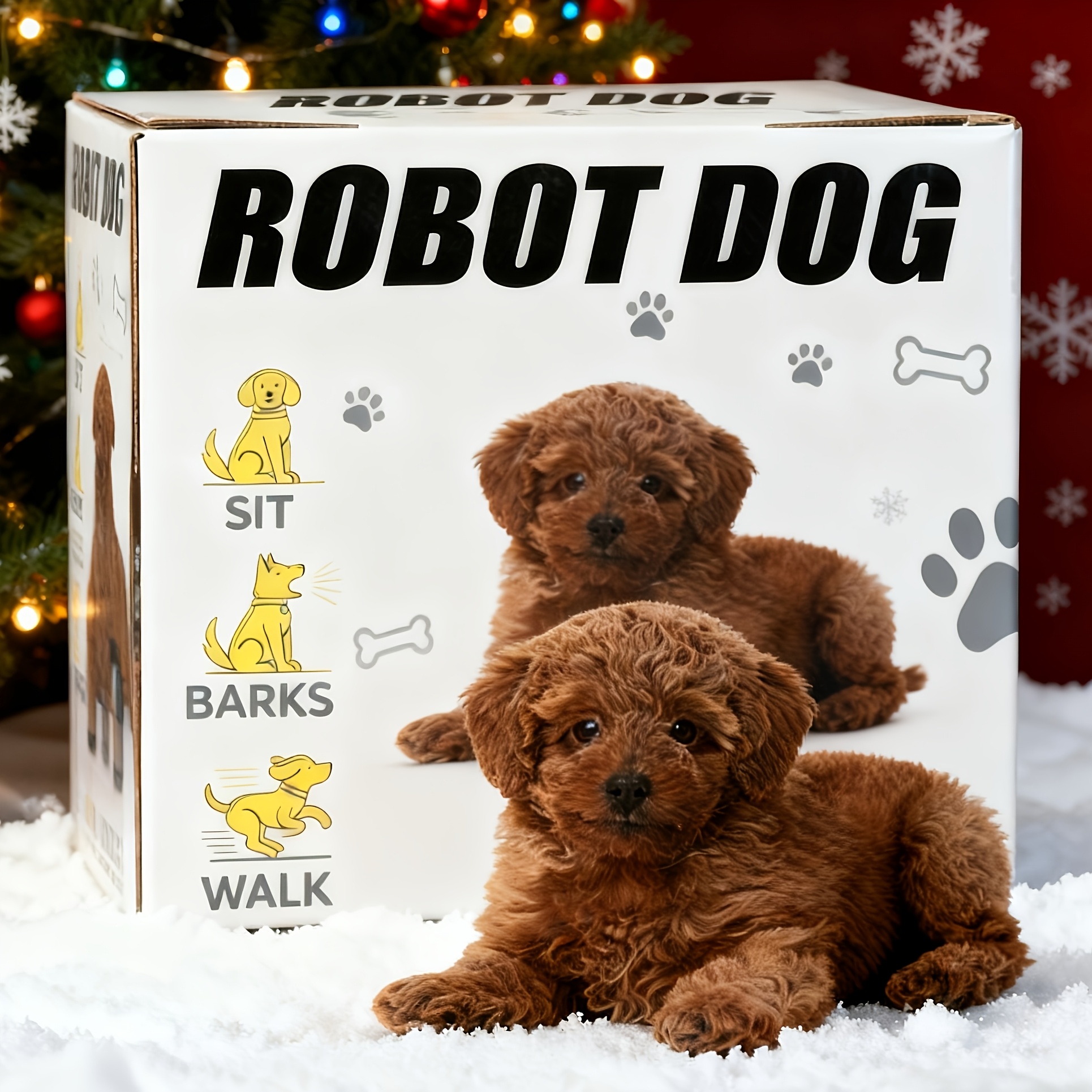 robot dogs sold on Temu United States