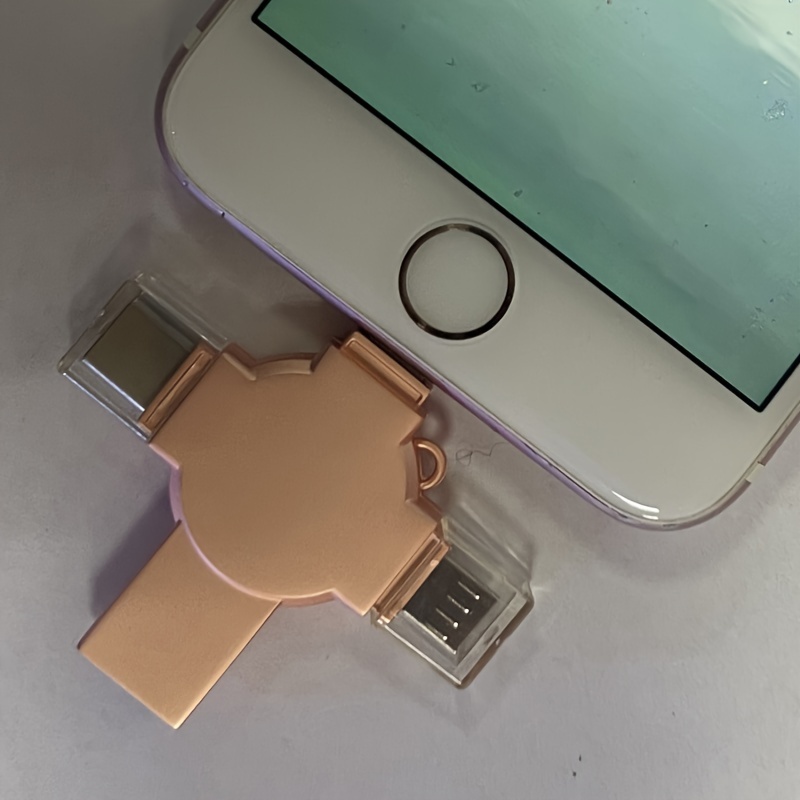 Usb Flash Drive Photo Stick Iphone Metal 4 In 1 Usb Type C - Temu Portugal
