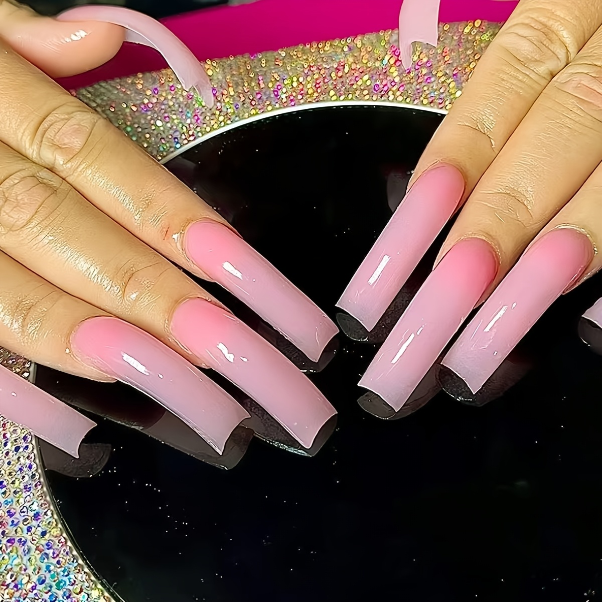 curve nails sold on Temu United States