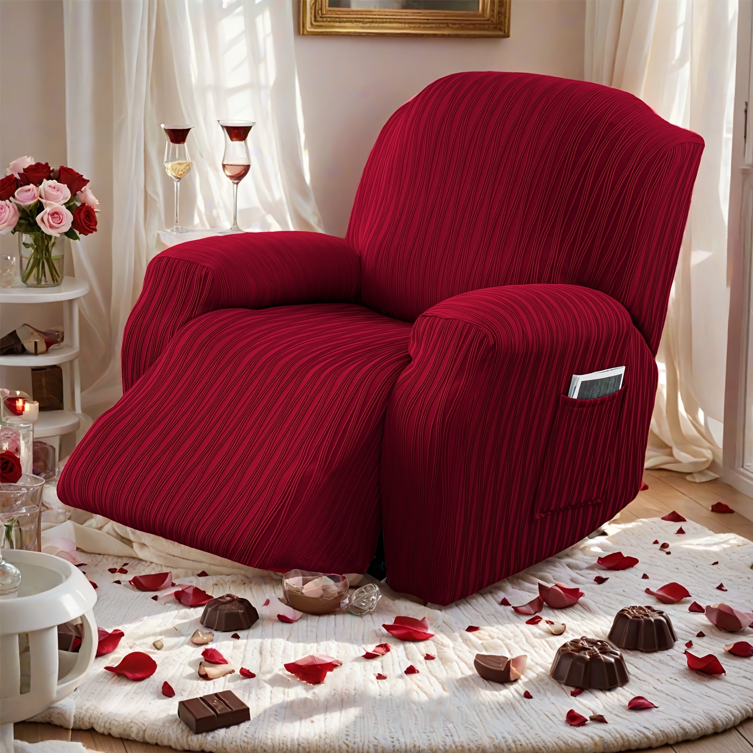 slipcovers for recliners sold on Temu United States