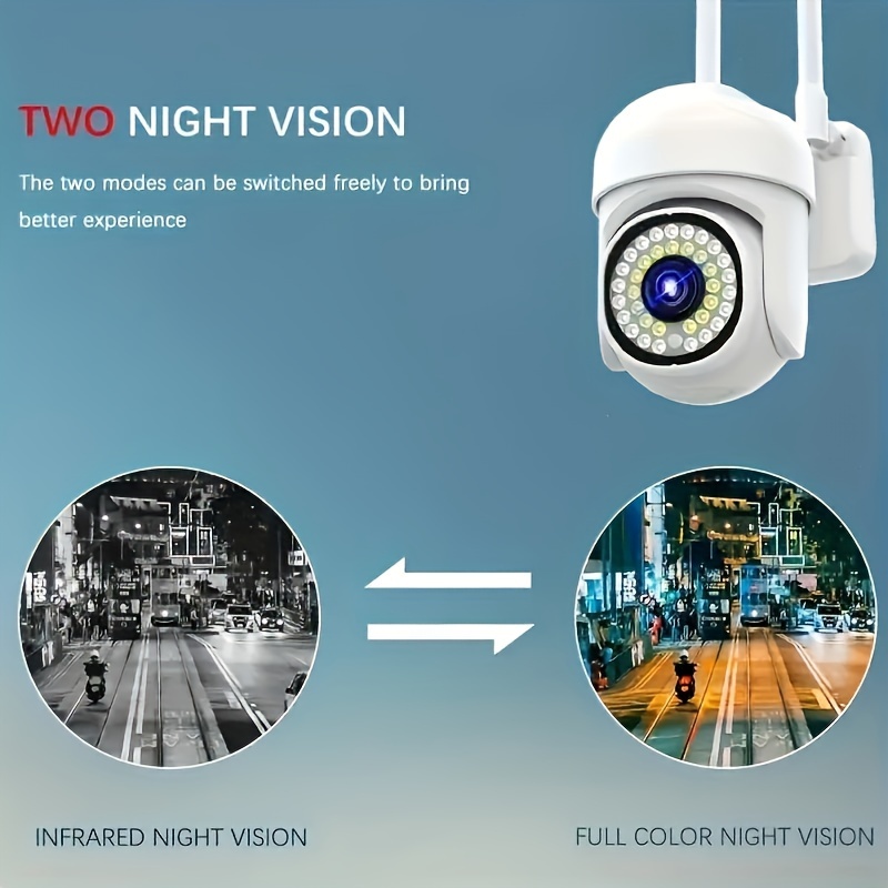 360 Degree Rotated Cctv Camera Security Wifi Outdoor Camera With Full ...