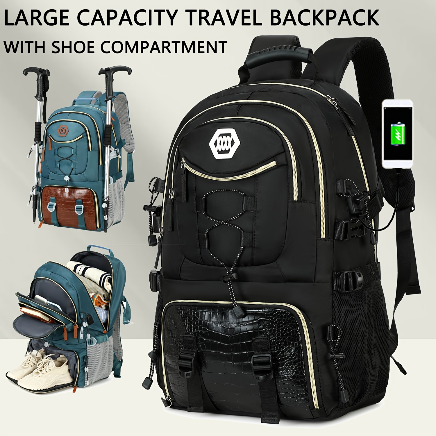 Mochilas de viaje - Temu Spain