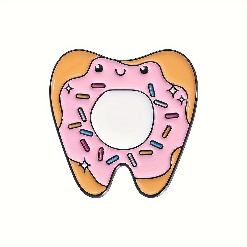 Funny Cute Tooth Brooches Girls Cartoon Toothbrush Protect - Temu ...