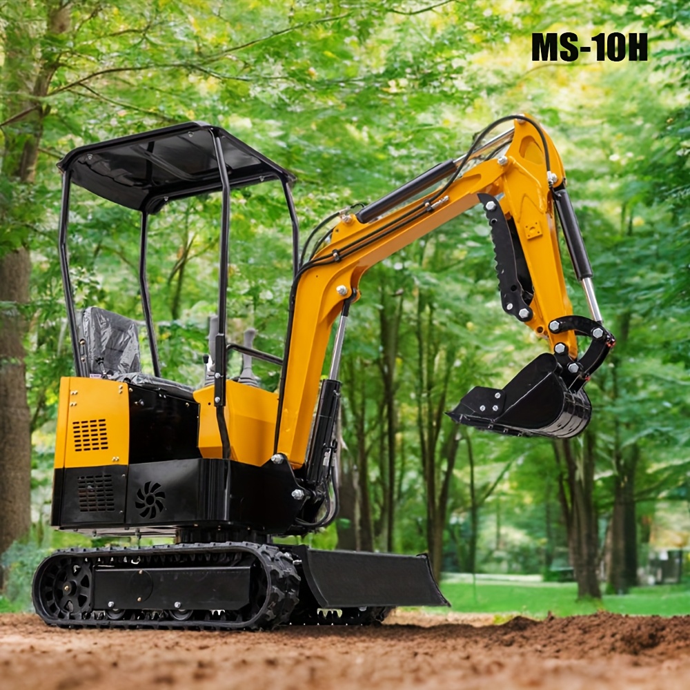 mini excavator sold on Temu United States