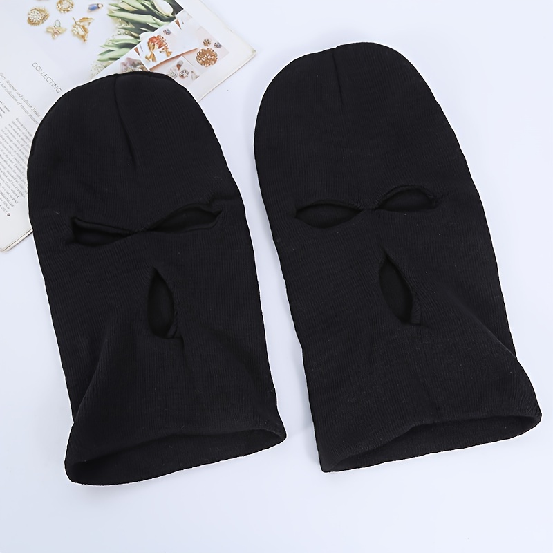 3 hole Full Face Balaclava Face Mask Mask Unisex - Temu