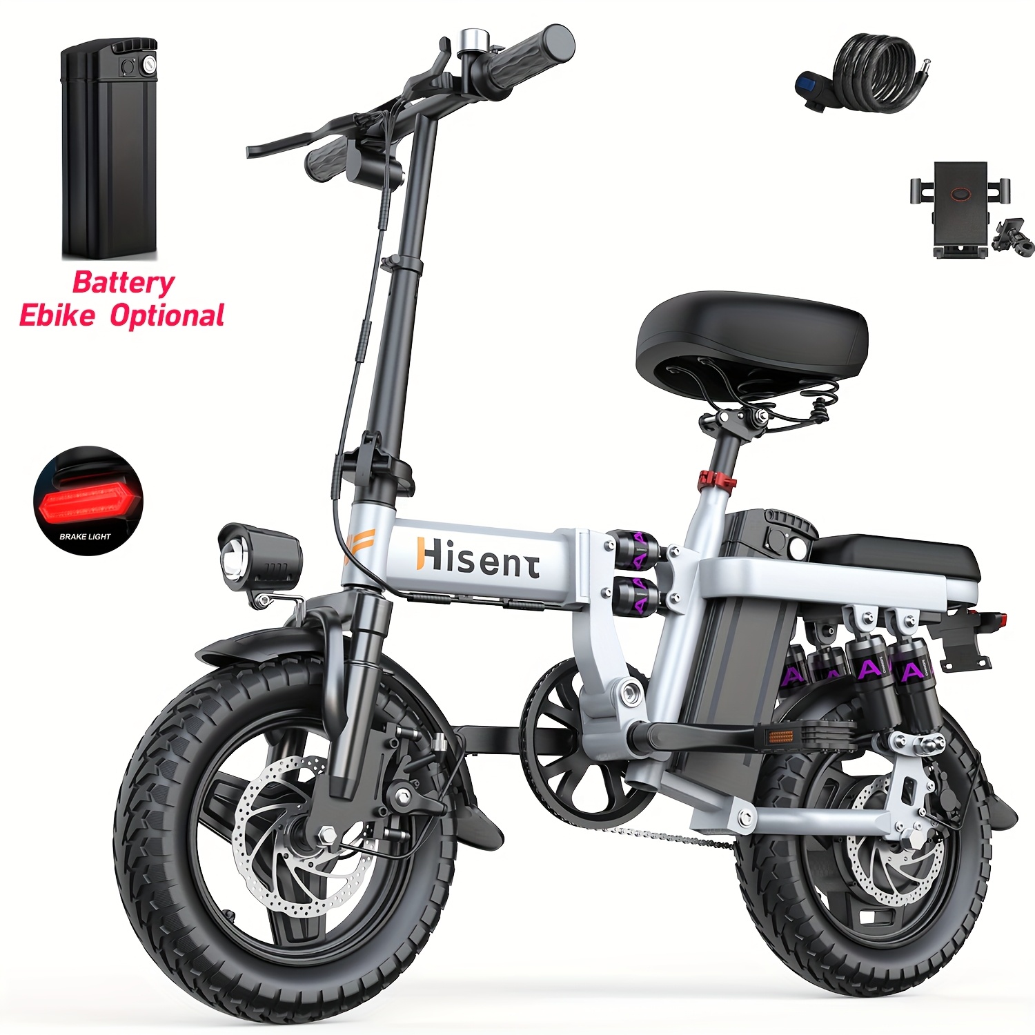 electric bikes adults sold on Temu United States