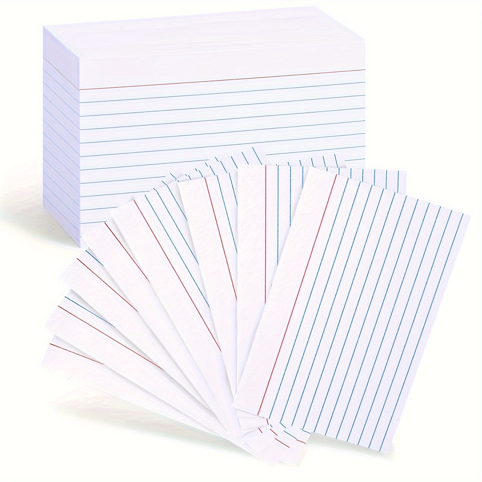 بطاقات فهرس بيضاء 200 قطعة، 3 بوصة × 5 بوصة، بطاقات فهرس - Temu Qatar