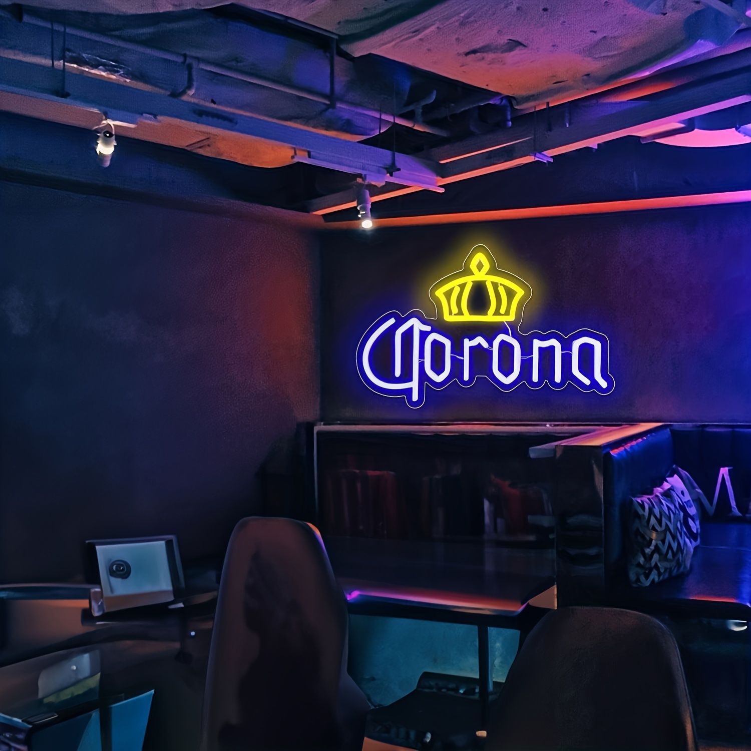 Neon Sign Bar Wall Decoration Premium Acrylic Beer Brand Led - Temu