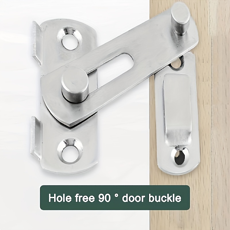 Heavy duty Stainless Steel Hasp Lock Set Secure Latch Rust - Temu ...