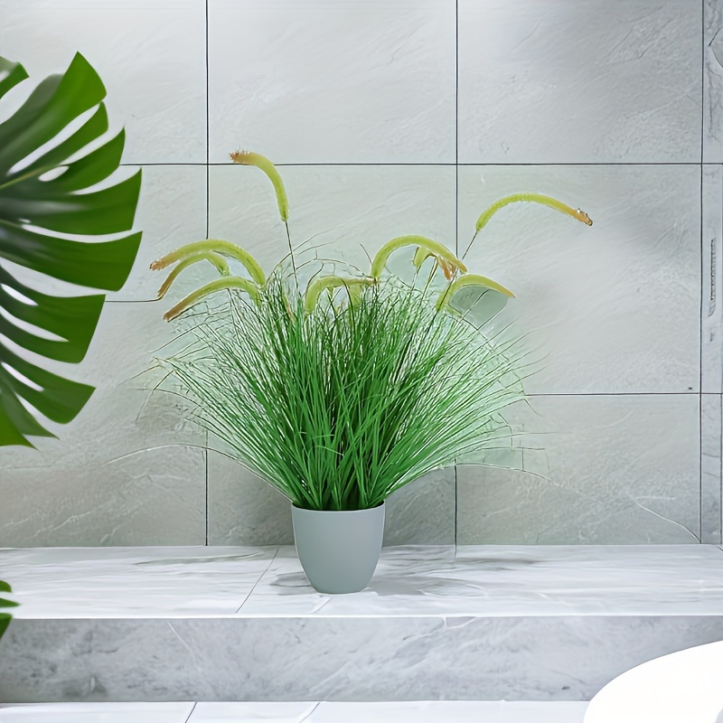 1pc Lifelike Artificial Dogtail Grass Perfect For Wedding Decor ...