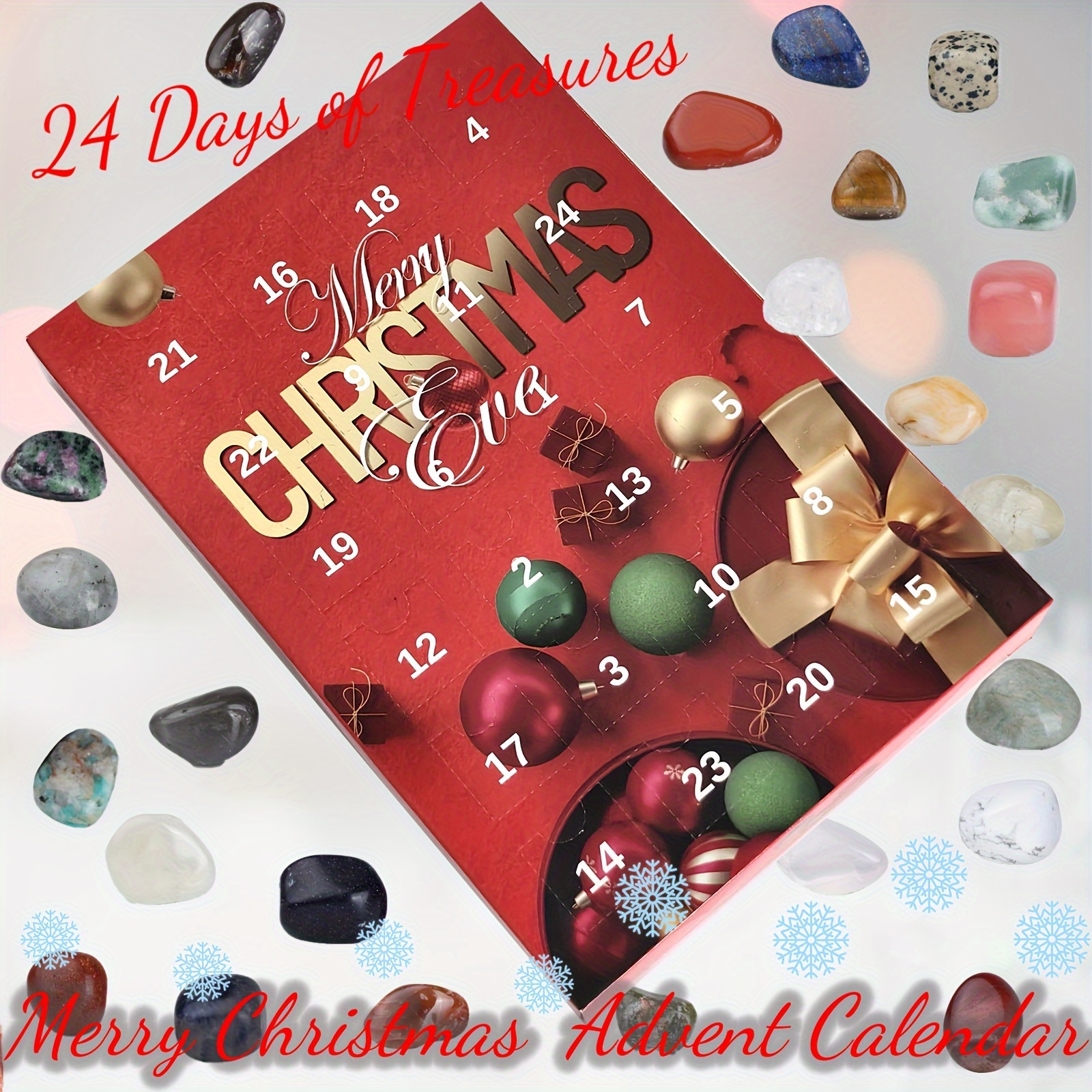 Fabric Advent Calendar New For 2023 - Cross Stitch Advent Calendar, 24 ...