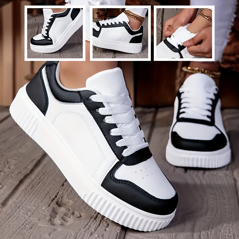 chunky white shoes - Morocco