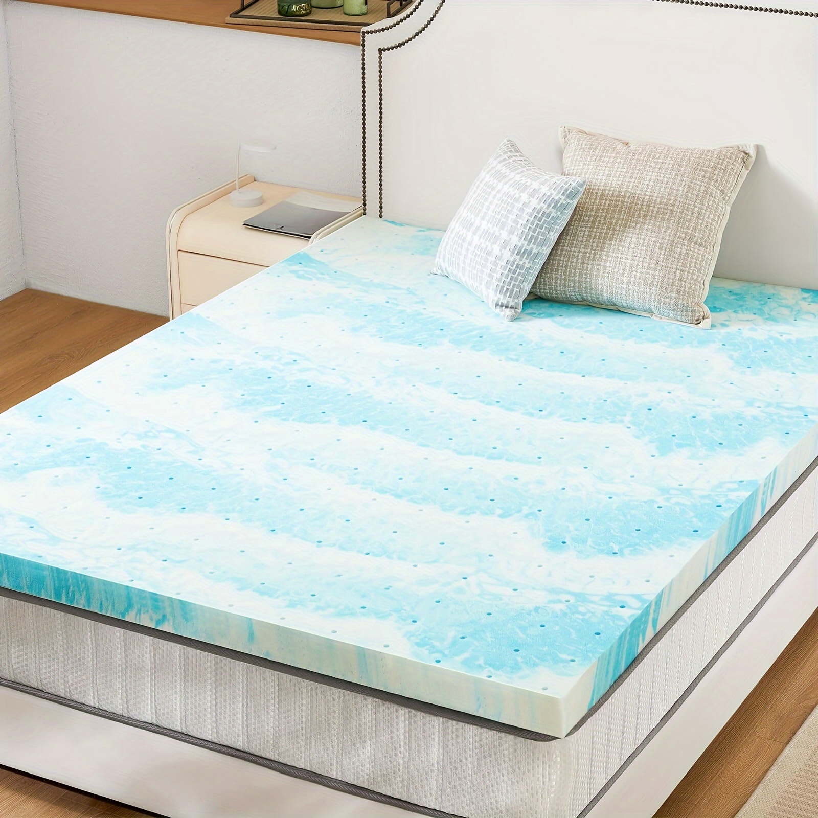 Soft memory foam mattress topper store