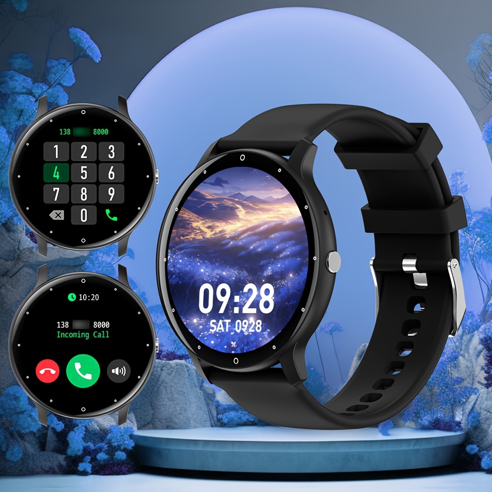 Smartwatch Hd Touch Screen With Sleep Monitor, Waterproof Sport Smart ...