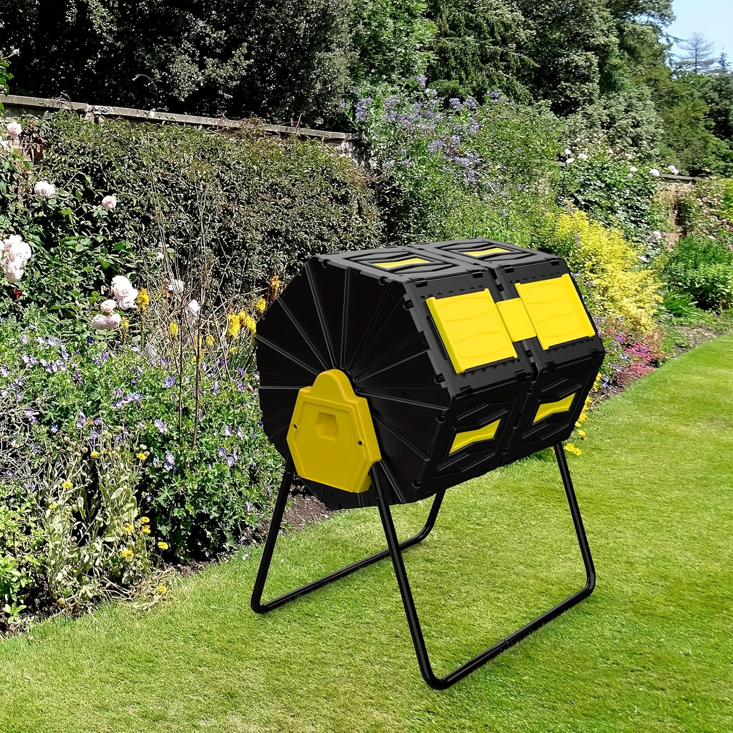 45 gallon large compost compost bin outdoor fast - Temu