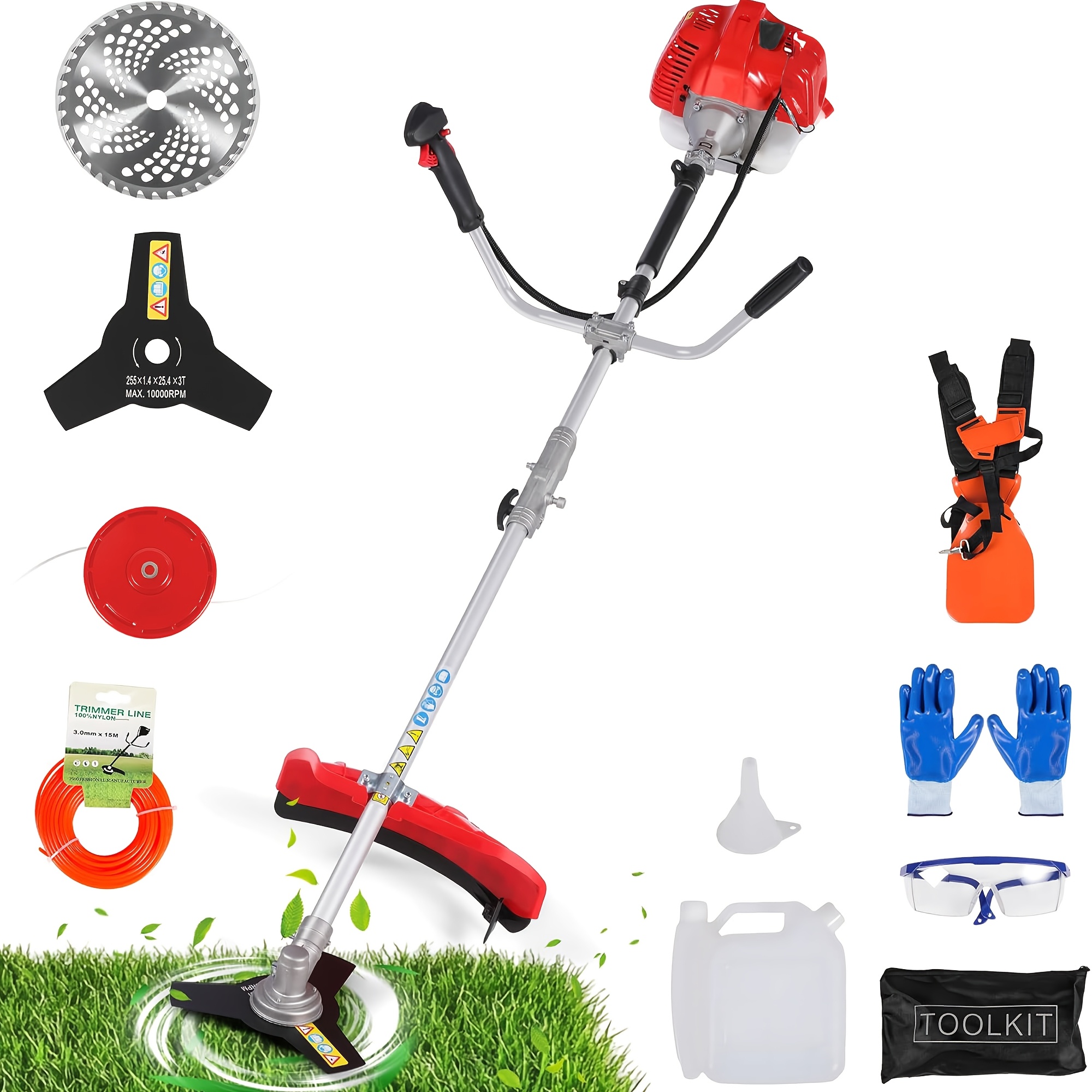 gas weedeaters sold on Temu United States