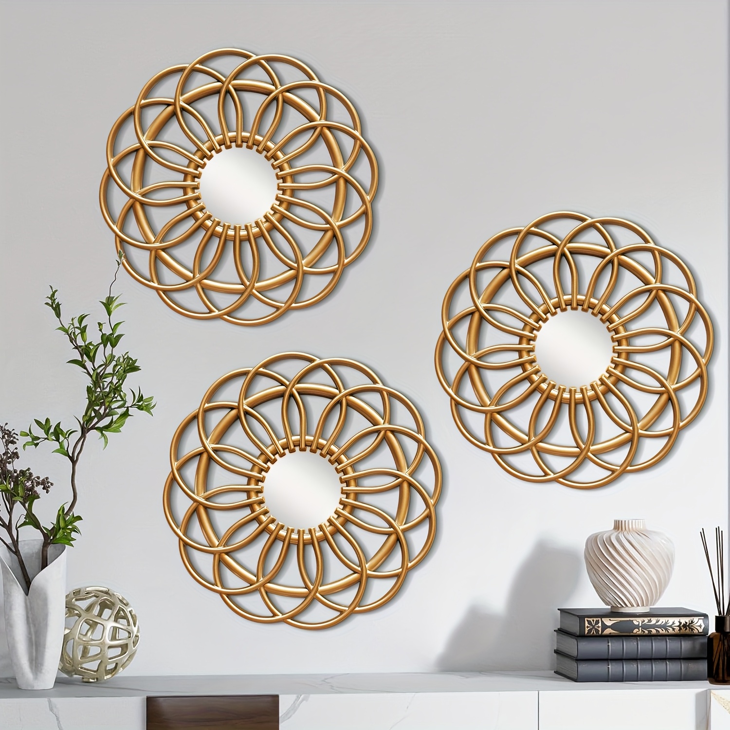 decorative mirrors sold on Temu United States