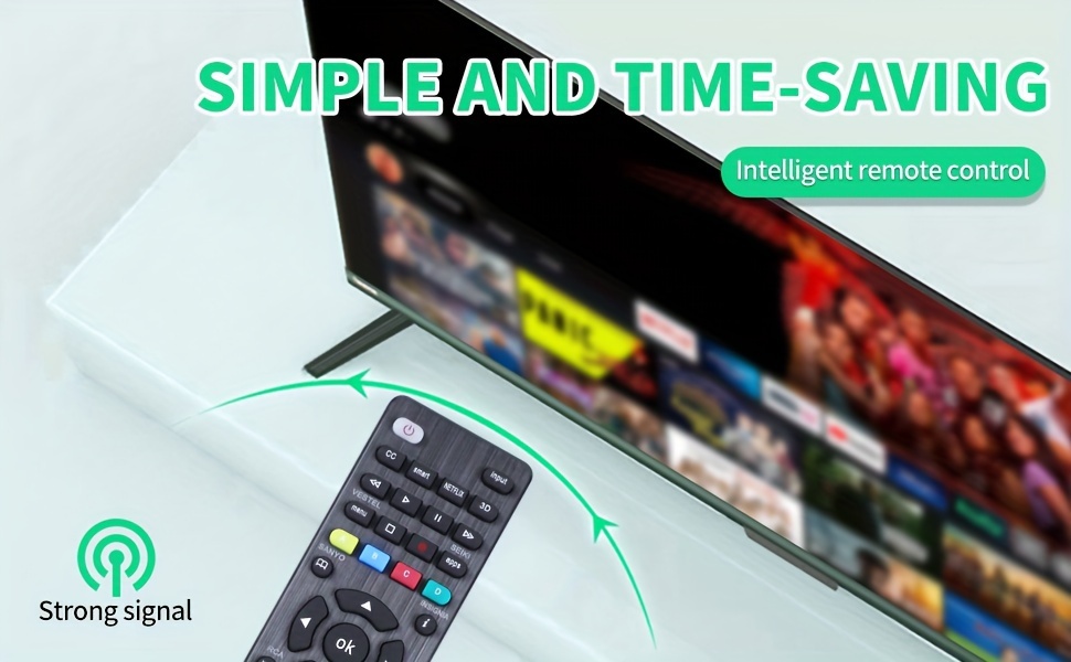 Tv Remote Control For Samsung Tcl Vizio Sharp Insignia Toshiba And ...