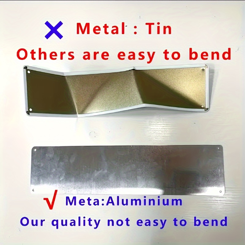 Custom Aluminum Uv-printed Decorative Sign, 15.75x3.94 Inches - Perfect ...