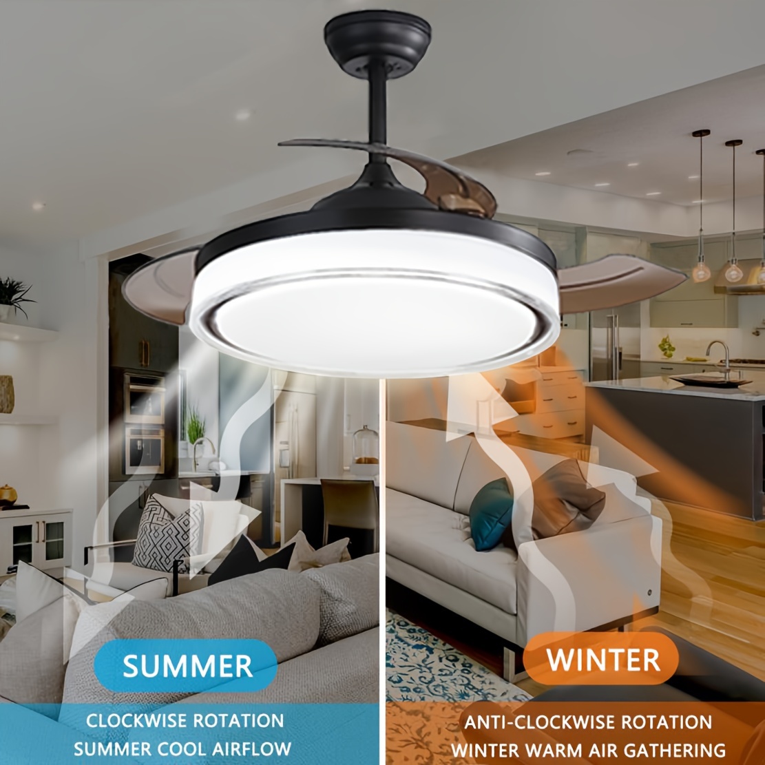 42 Inch Ceiling Fans Flush Mount | Shelly Lighting