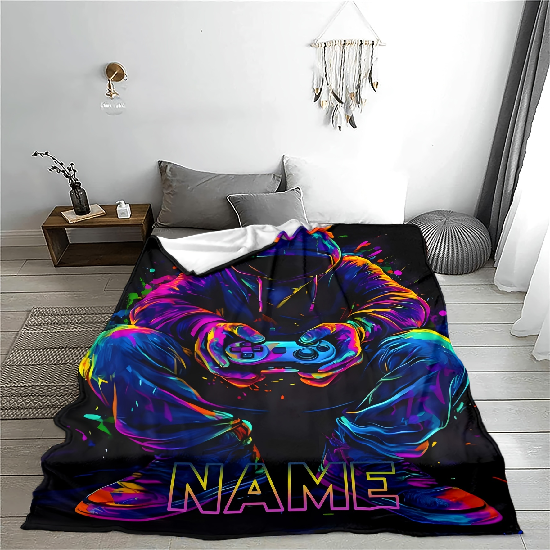 throws and blankets sold on Temu United States