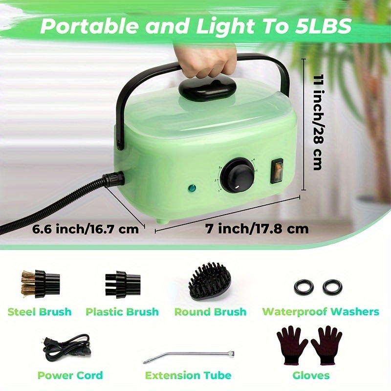 Portable Steam Cleaner High Temperature Steamer Clean Bed - Temu