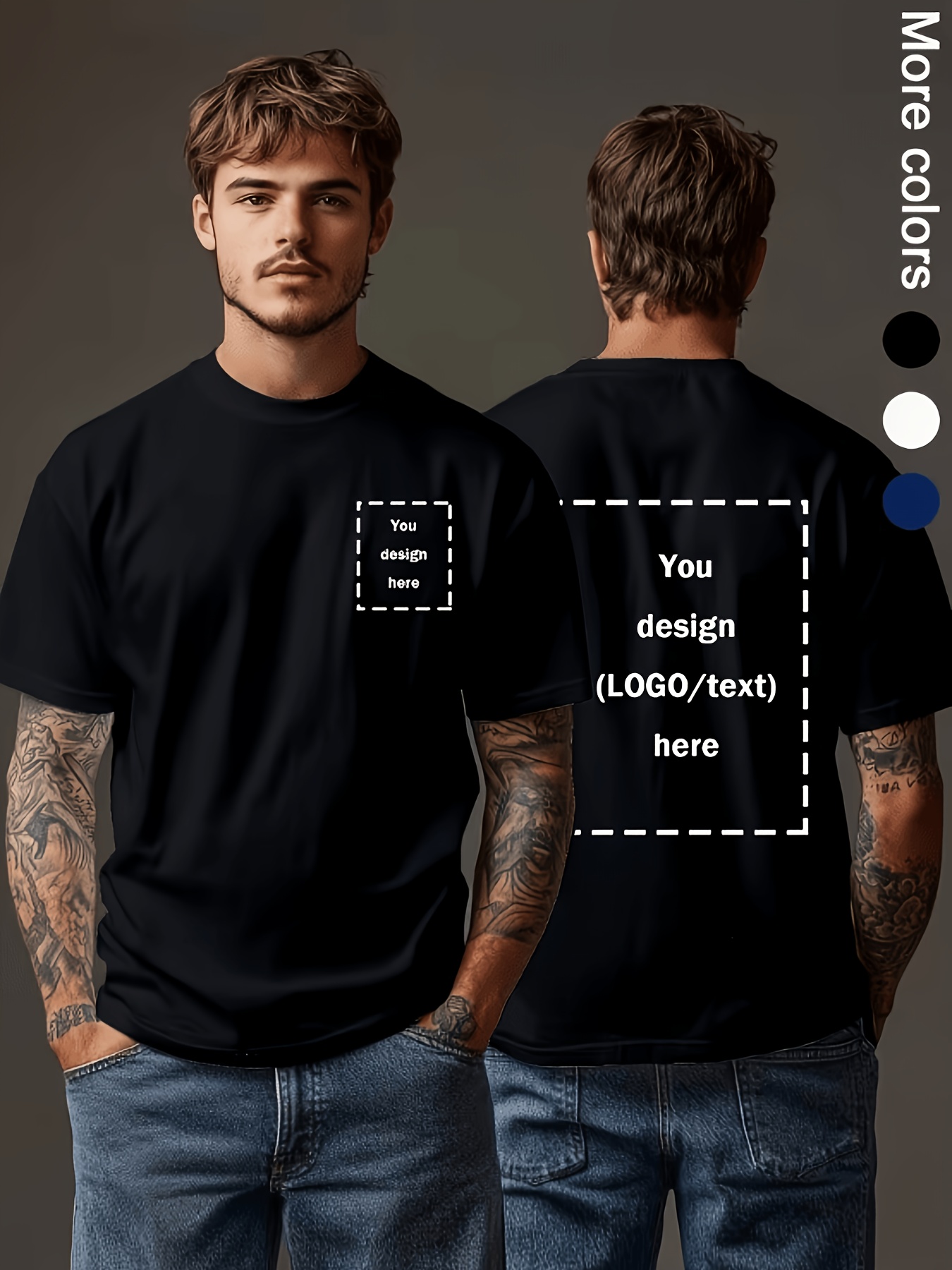 custom shirts sold on Temu Canada