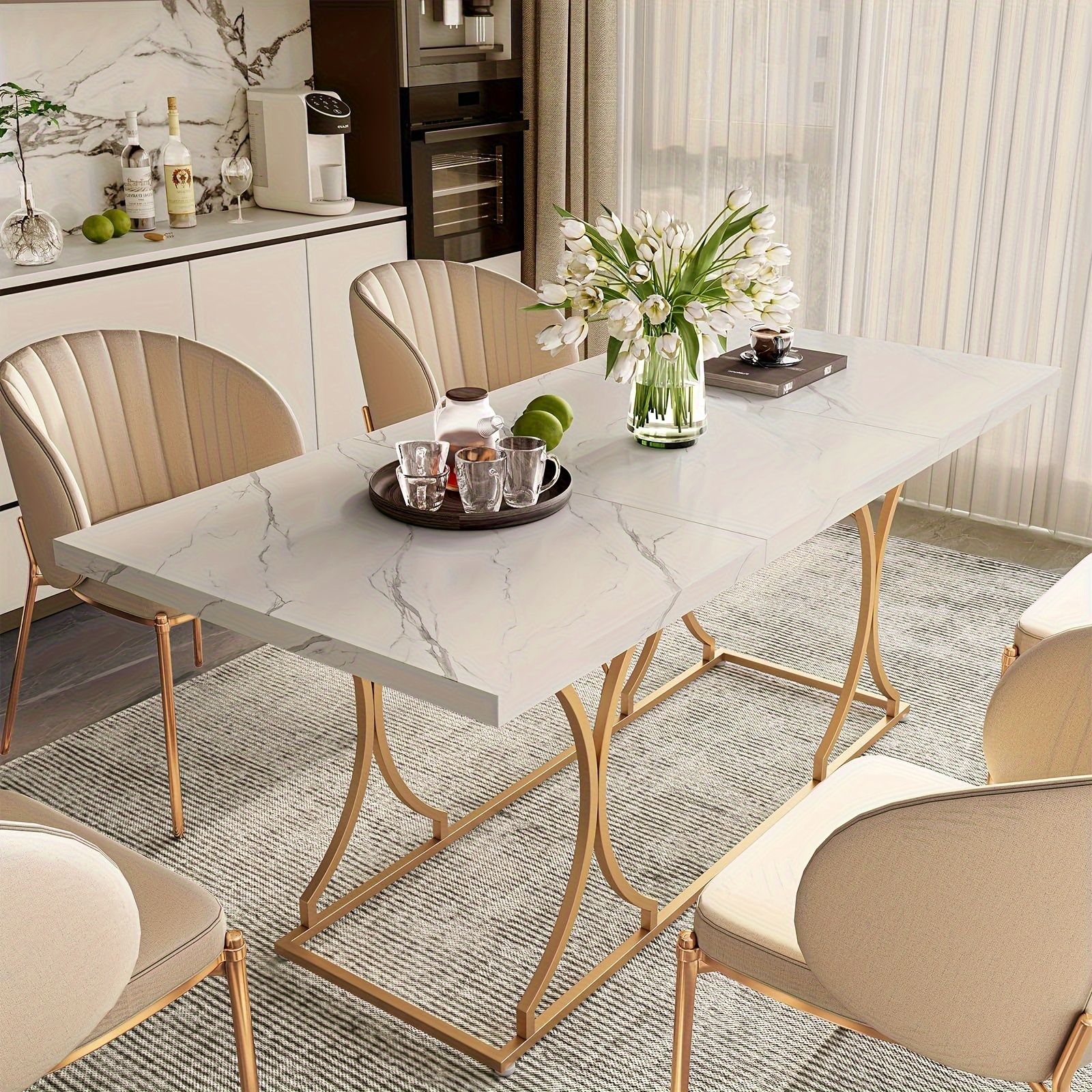 dining table set sold on Temu United States