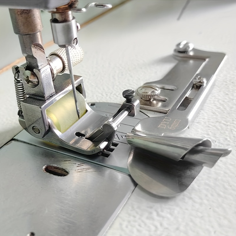 Industrial Sewing Machine Presser Feet Set - 5pcs Adjustable Q7 Roller ...