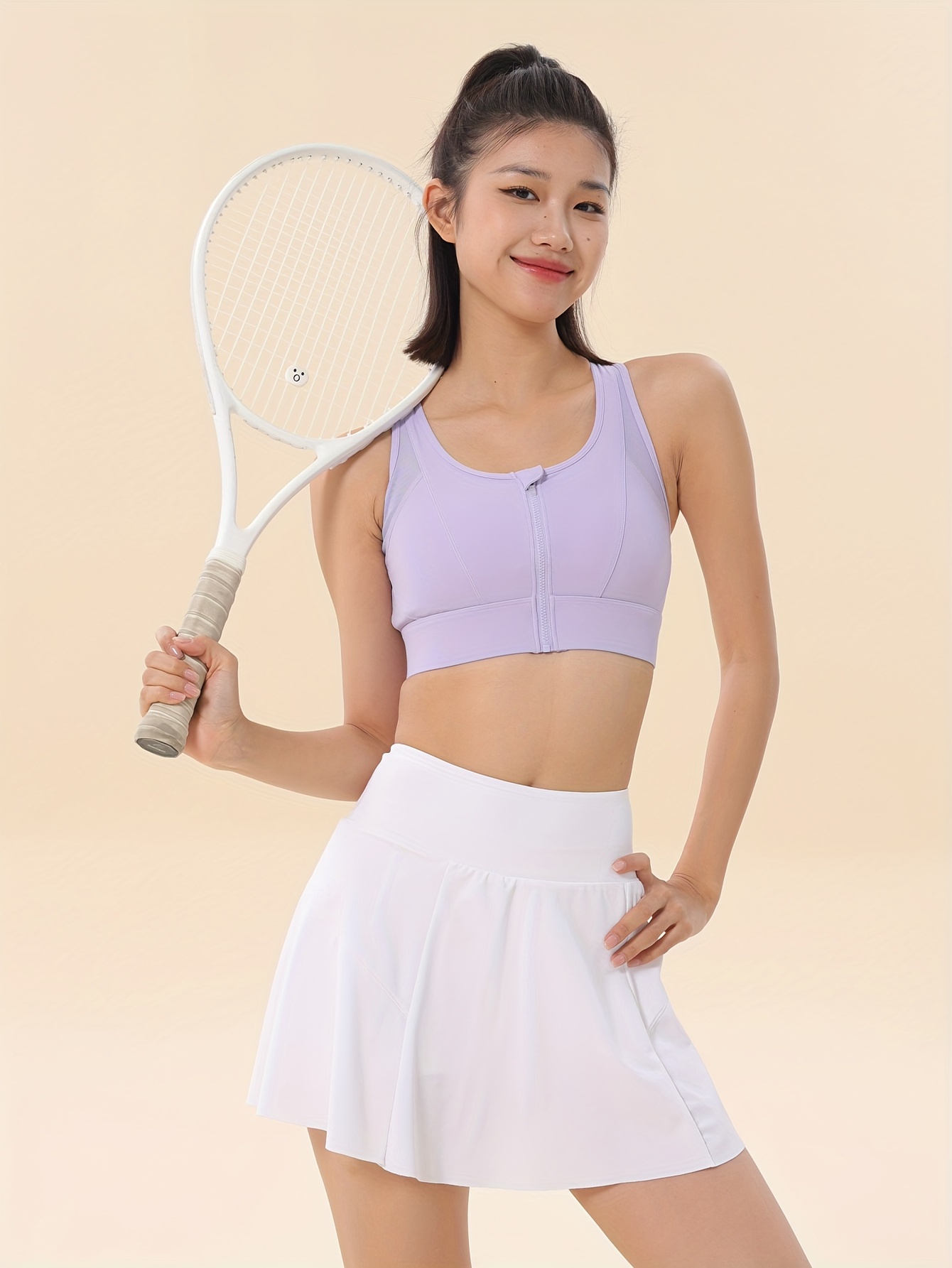 361 Women'sl Yoga Sports Bra Wide Shoulder Straps Built in - Temu Australia