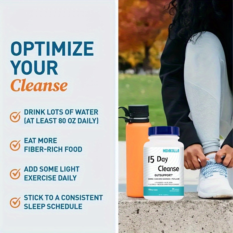 15 Day Cleanse Bowel Colon Support Fiber Premium - Temu