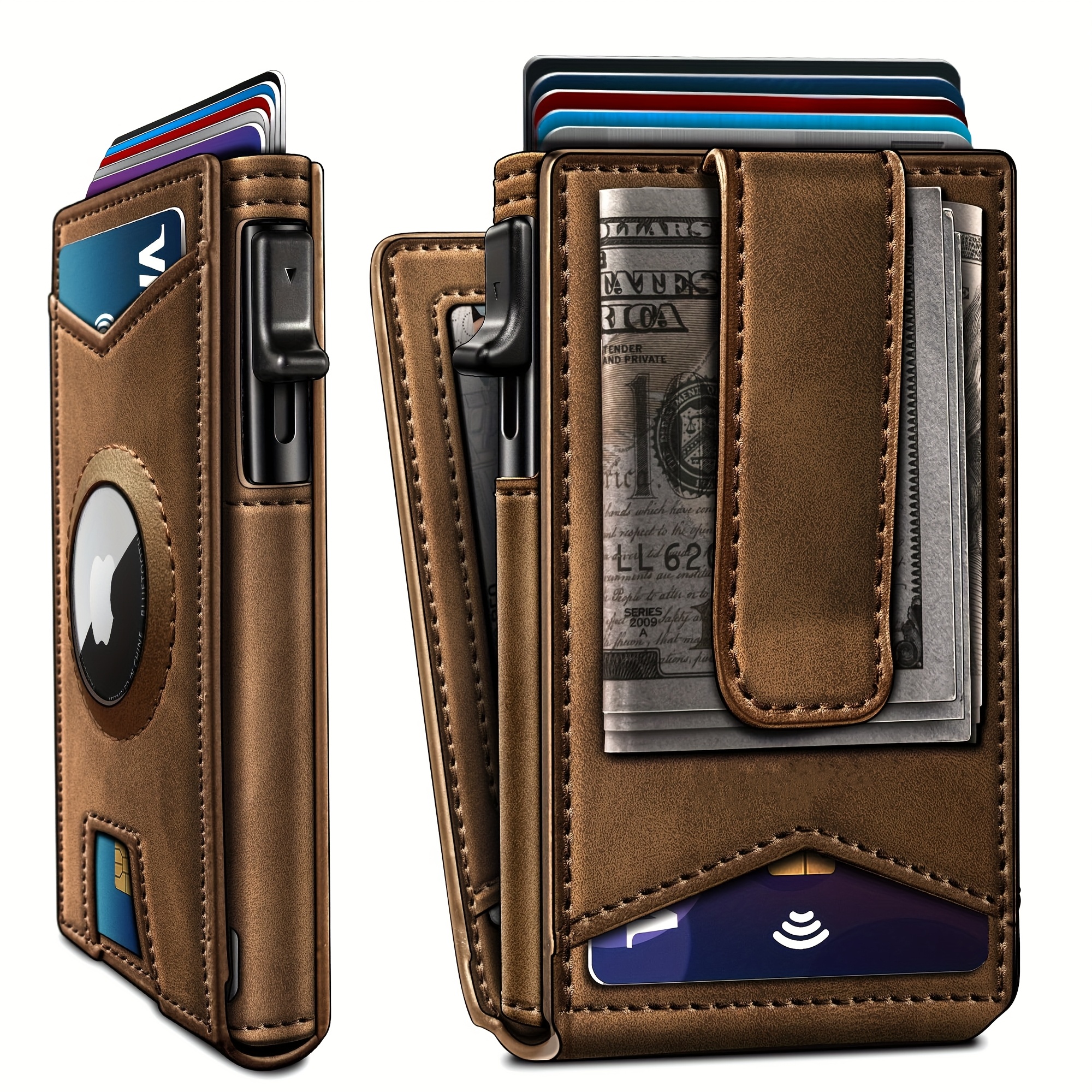 mens wallets sold on Temu United States