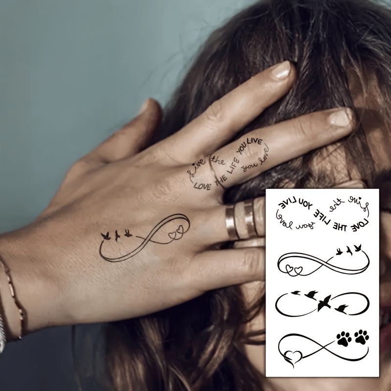 Infinity Agus Thar Tattoos Finger