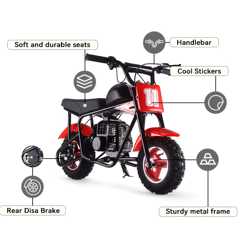mini bikes sold on Temu United States