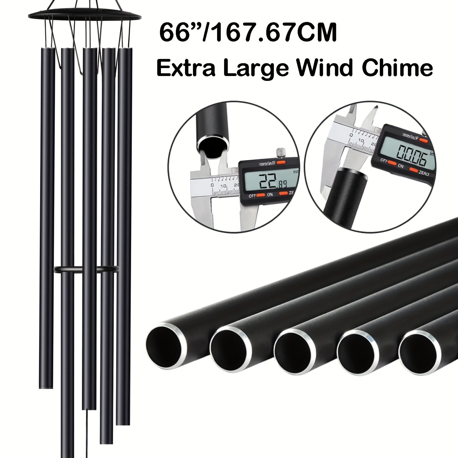 wind chimes sold on Temu United States