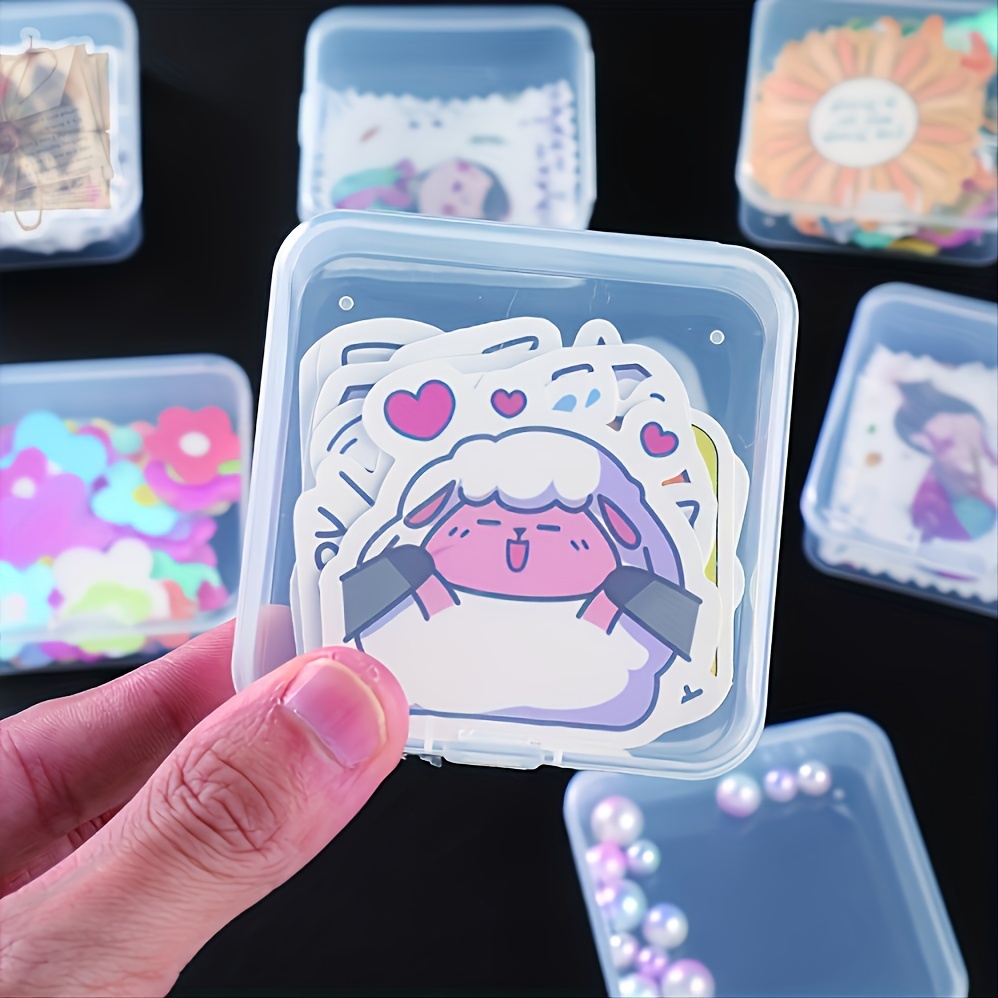 Mini Transparent Storage Boxes Keep Accessories Parts - Temu