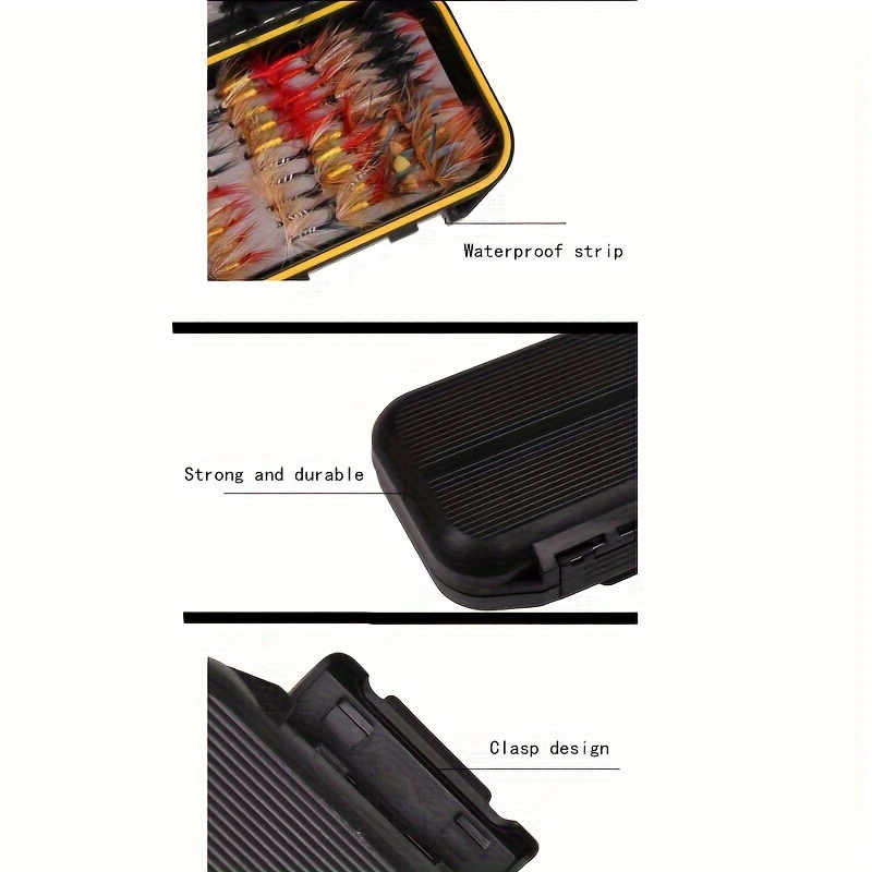 fly fishing kit bionic bait hooks abs - Temu