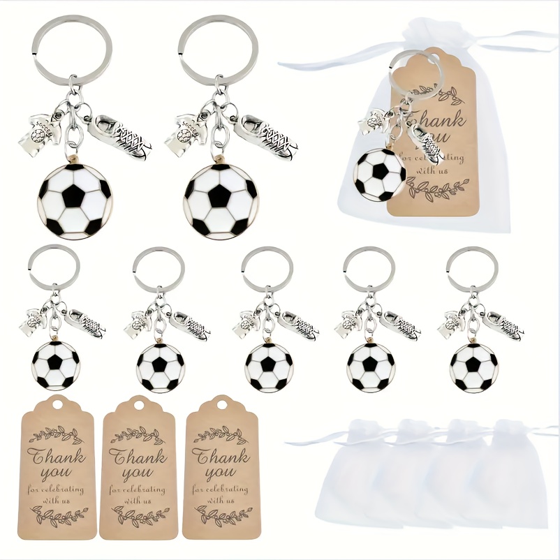football keyrings sold on Temu United States