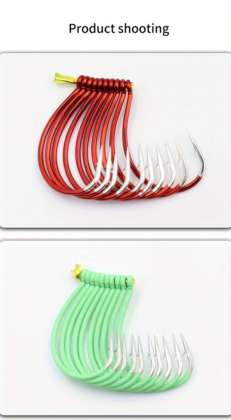 Barbed Fishing Hook High Strength Sharp Hook Drop Shot Rig - Temu Australia