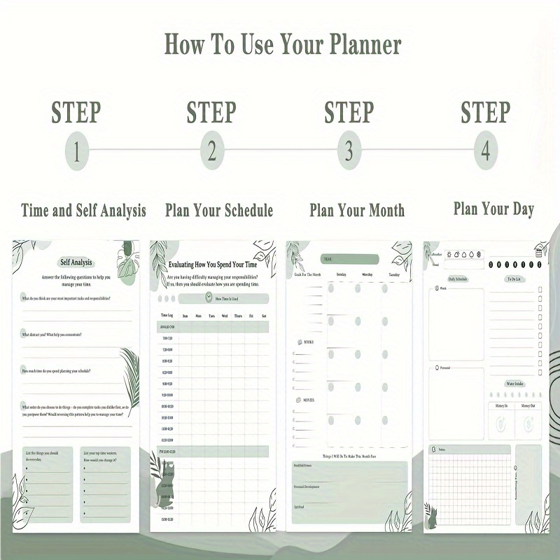 daily list planner notebook stickers 2023 6 months undated - Temu Australia