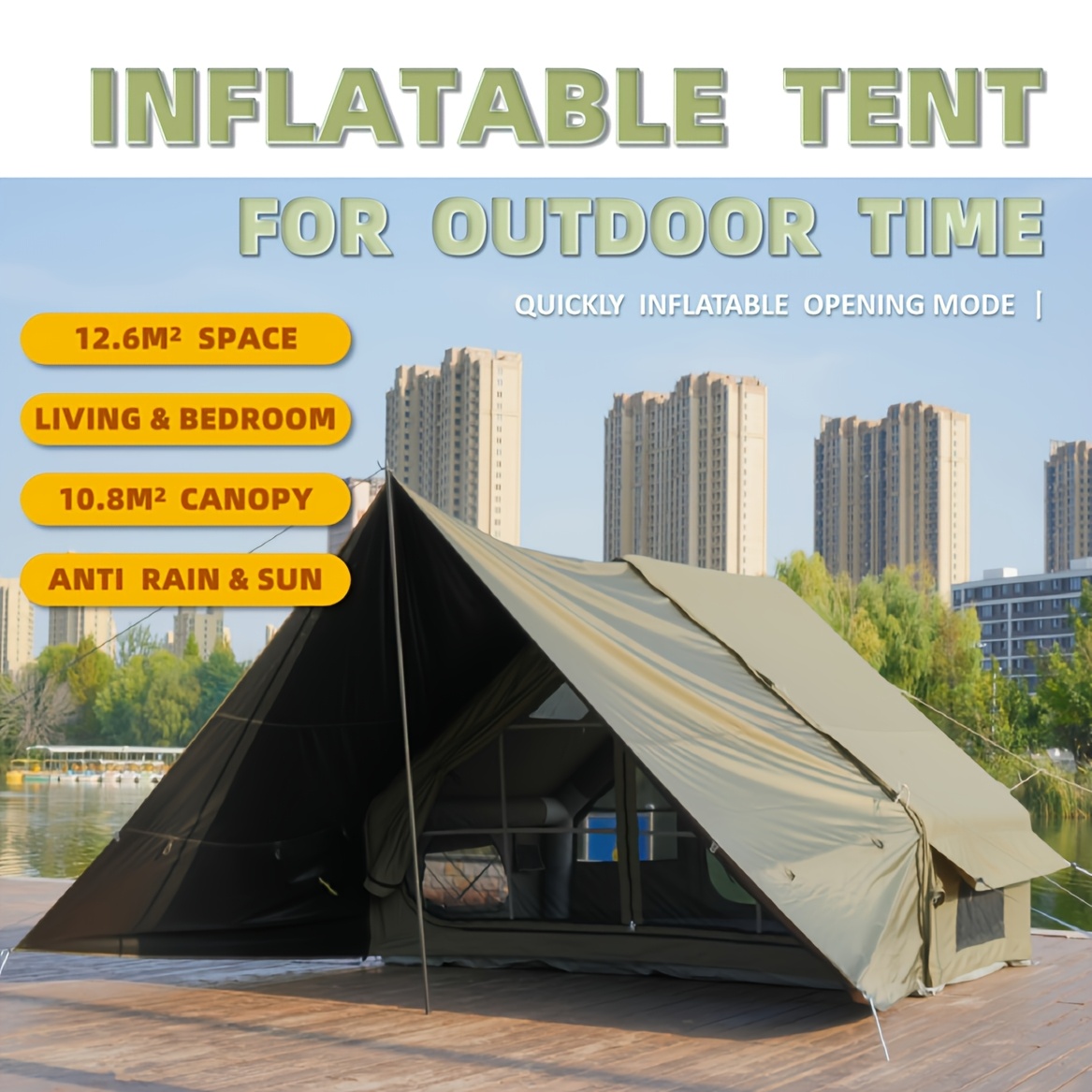 inflatable tents - United Kingdom