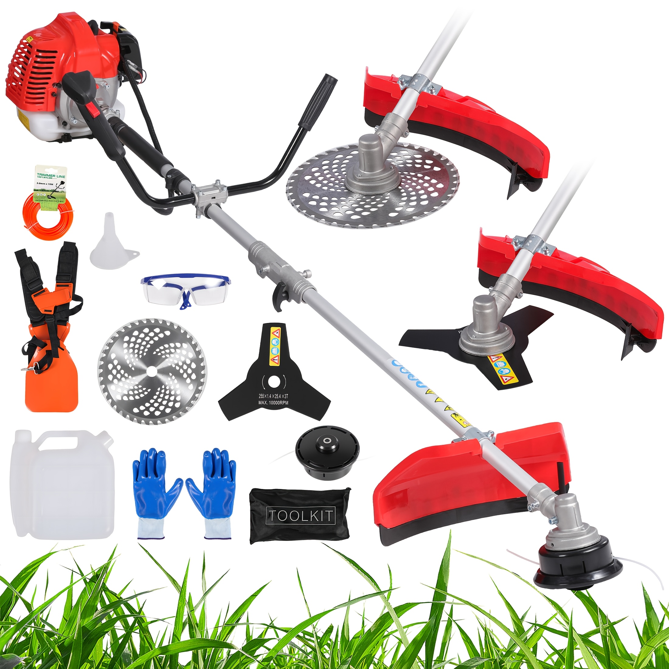 gas weedeaters sold on Temu United States