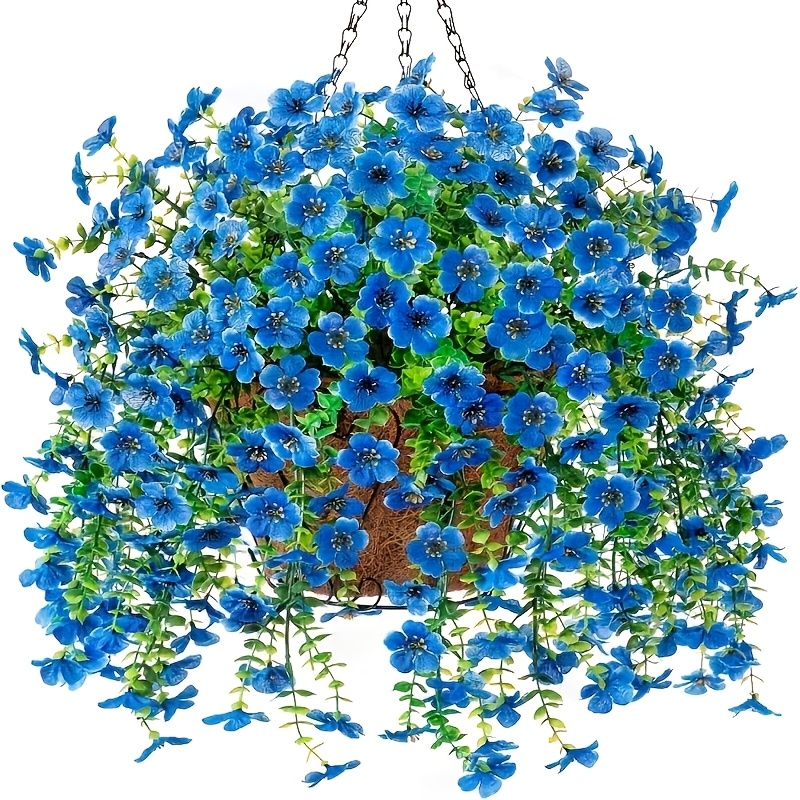 hanging flower baskets sold on Temu United States
