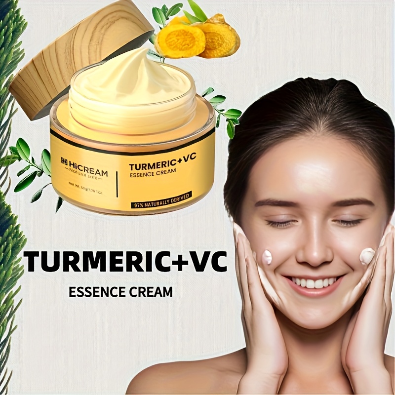 turmeric vitamin c face cream sold on Temu United States