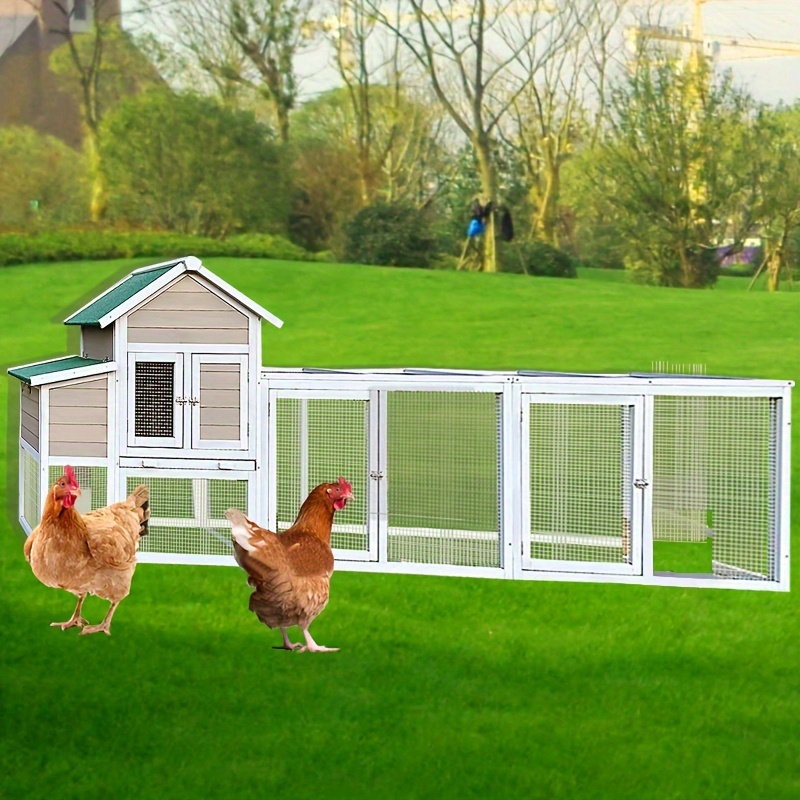 L X W Large Wooden Hen Coop Nesting Box Hen House Pet Rabbit - Temu